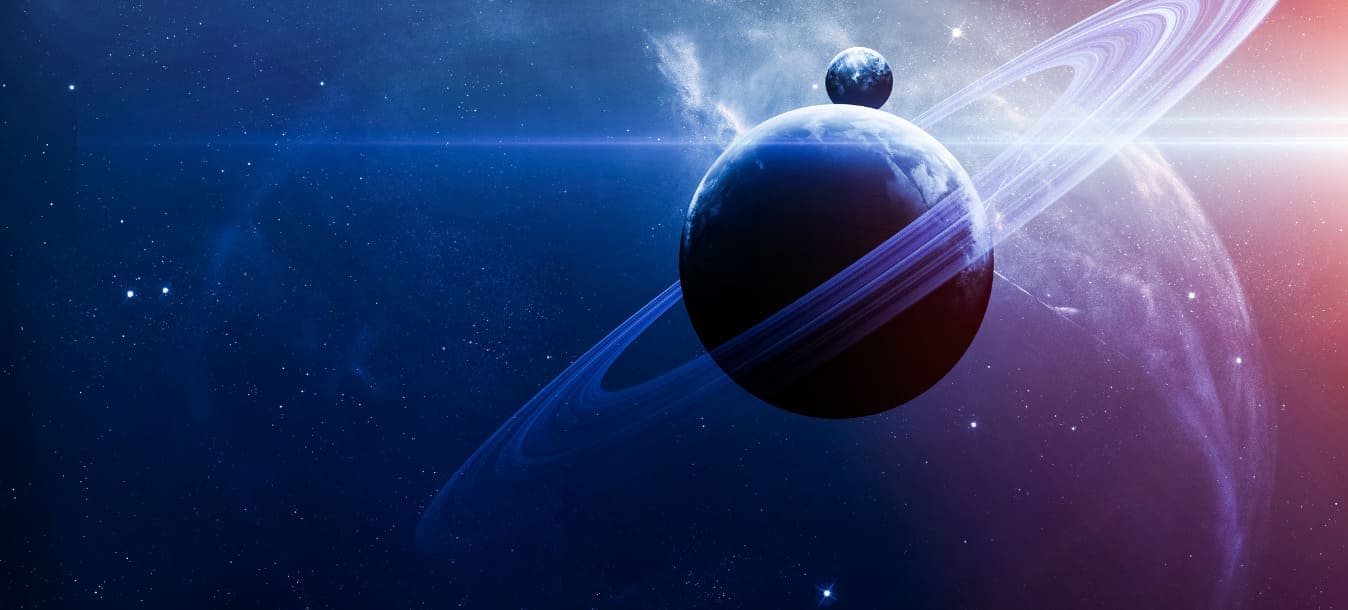 Transit Of Saturn From Outer Planets
